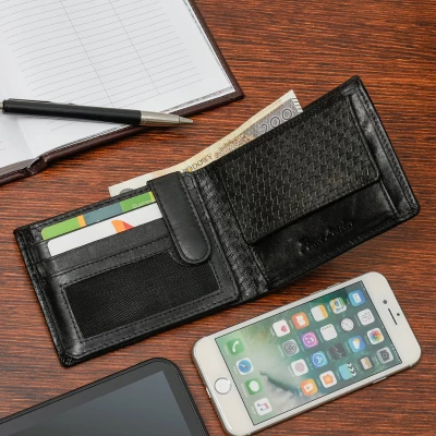 Beltimore R68 Kožená pánská peněženka černá - R68 - Priceorcan.cz